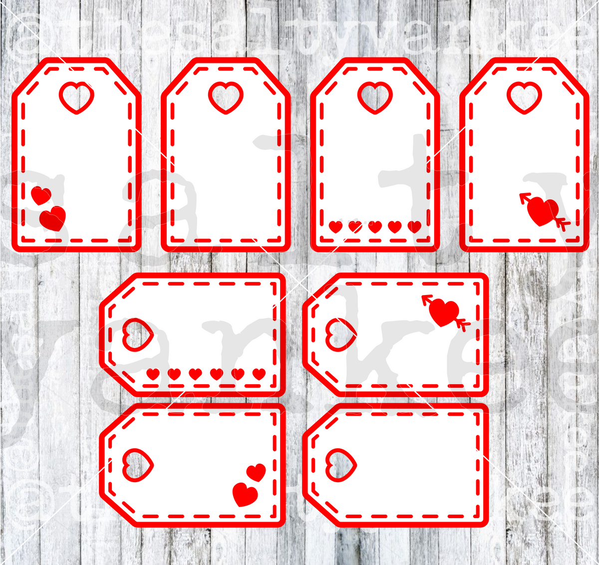 Valentines Day Gift Tags SVG and PNG File Download – The Salty Yankee