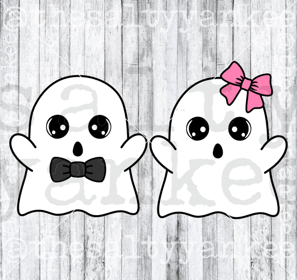 So Cute It's Scary Baby Ghost SVG and PNG File Download – The Salty Yankee