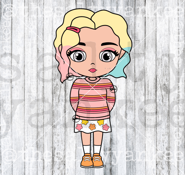 Wednesday Enid SVG and PNG File Download – The Salty Yankee